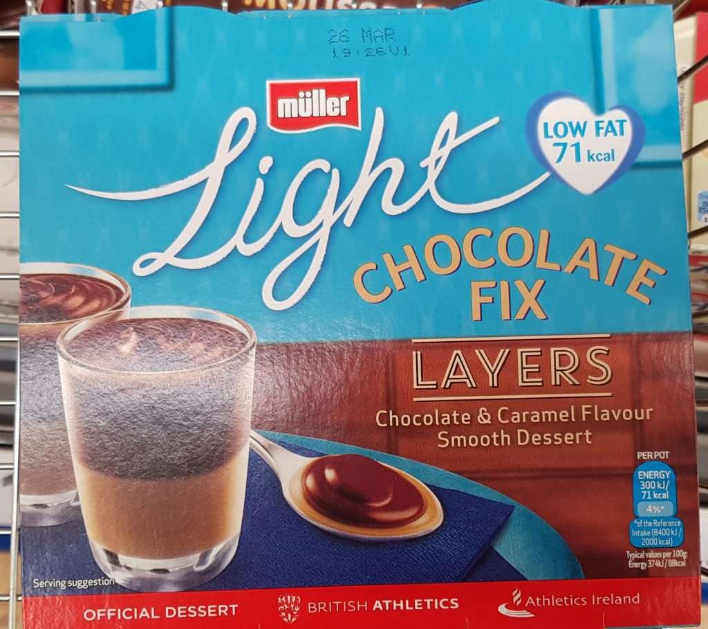 Muller light chocolate fix layers syns - SW Lads - Syn Search Results